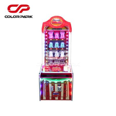 China Lottery Ticket Clown Arcade Machine 70x125x213cm for Amusement Game Center Indoor Park for sale