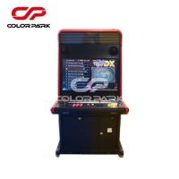 China Commercial Coin Operated Arcade Machine 3 Player 3500 Games LED Cocktail Table for sale