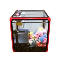China CE Certificate Home Claw Crane Machine Arcade Game Machine Coin Operated Cube Type for sale