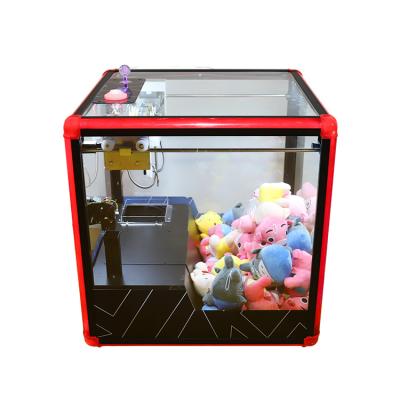 China CE Certificate Home Claw Crane Machine Arcade Game Machine Coin Operated Cube Type for sale