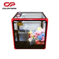 China CE Certificate Home Claw Crane Machine Arcade Game Machine Coin Operated Cube Type for sale