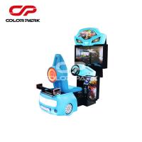 China 42 Inch LED Driving Simulator Car Racing Game Machine 90x80x200cm CE for sale