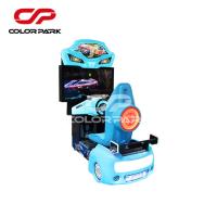 China 42 Inch LED Driving Simulator Car Racing Game Machine 90x80x200cm CE for sale
