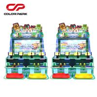 China CE Certified 4 Player Water Shooting Arcade Game Colorful Park Water Play Equipment 90x80x200cm for sale