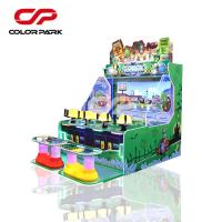 China CE Certified 4 Player Water Shooting Arcade Game Colorful Park Water Play Equipment 90x80x200cm for sale