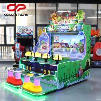 China CE Certified 4 Player Water Shooting Arcade Game Colorful Park Water Play Equipment 90x80x200cm for sale