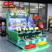 China CE Certified 4 Player Water Shooting Arcade Game Colorful Park Water Play Equipment 90x80x200cm for sale