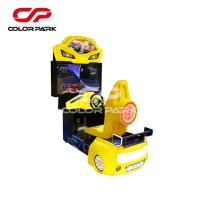 China CE Certificate Luxury Driving Simulator Car Racing Arcade Game Machine for 1 Player for sale