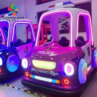 China Coin Operated Bumper Car Kiddie Ride Arcade Game Machine 48V LED Bumper Car for Amusement Park for sale