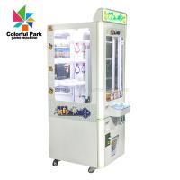 China Coin Operated Toy Crane Claw Machine 80x90x205cm Arcade Gift Machine with LED Lighting for sale