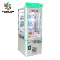 China Coin Operated Toy Crane Claw Machine 80x90x205cm Arcade Gift Machine with LED Lighting for sale