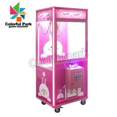 China Coin Operated Crane Claw Machine 80x90x205cm with CE Certification for Amusement Park for sale