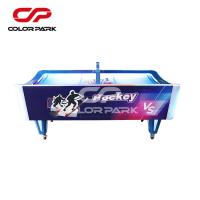 China Colorful 2 in 1 Air Hockey and Pool Table Coin Operated Game Machine 90x80x200cm for sale