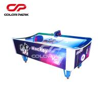 China Colorful 2 in 1 Air Hockey and Pool Table Coin Operated Game Machine 90x80x200cm for sale