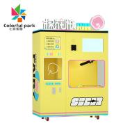 China Full Automatic Cotton Candy Vending Machine With Credit Card For Amusement Game Center for sale