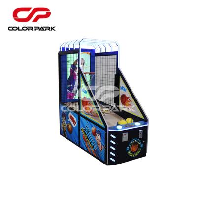 China Colorful Park Coin Operated Claw Crane Machine 90x80x200cm with LED Lighting CE Certified for sale