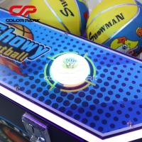China Colorful Park Coin Operated Claw Crane Machine 90x80x200cm with LED Lighting CE Certified for sale