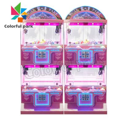 China CE Certificate 4 Player Mini Plush Toy Claw Machine Kit Toy Crane for sale