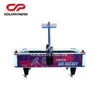China Colorful Park LED Air Hockey Table 70x125x213cm for Amusement Game Center for sale