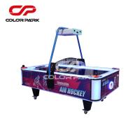 China Colorful Park LED Air Hockey Table 70x125x213cm for Amusement Game Center for sale