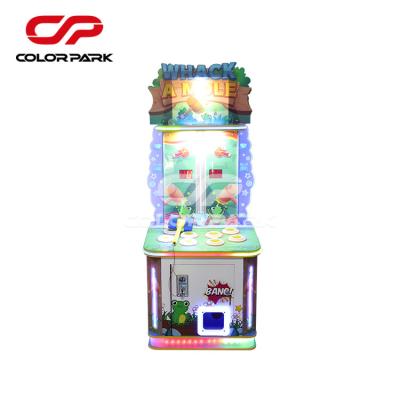 China Colorful Park Coin Operated Hit Frogs Machine Game 90x80x200cm CE Certified Arcade for sale