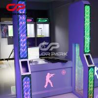 China Colorful Park Dinosaur Shooting Arcade Game Machine 167x60x125cm CE Certified Coin Operated Kids Game for sale