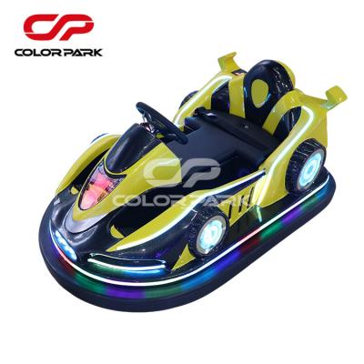 China Colorful Park Kids Electric Bumper Car 2740mm Rotating Drift Ride with LED Lights and Music for sale