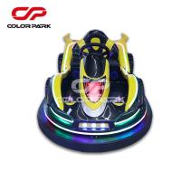 China Colorful Park Kids Electric Bumper Car 2740mm Rotating Drift Ride with LED Lights and Music for sale