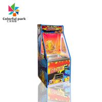 China CE Certificate Single Player Arcade Coin Pusher Game Machine for Coins Drop Bonus Hole for sale