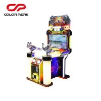 China Colorful Park Coin Operated Claw Crane Machine 80x90x205cm with CE SGS Certification for sale
