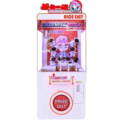 China CE Certified Colorful Park Gift Vending Claw Crane Machine 70x125x213cm Coin Operated for sale