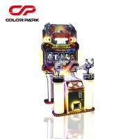China Colorful Park Coin Operated Claw Crane Machine 80x90x205cm with CE SGS Certification for sale