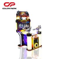 China Colorful Park Coin Operated Claw Crane Machine 80x90x205cm with CE SGS Certification for sale