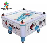 China CE Certified Kids Coin Pusher Game Machine Ice Coin Operated Air Hockey Table 150KG for sale
