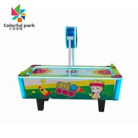 China CE Certified Kids Coin Pusher Game Machine Ice Coin Operated Air Hockey Table 150KG for sale