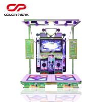 China Coin Operated Pump It Up Dance Machine Arcade Game for Adults CE Certified 70x125x213cm for sale