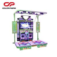 China Coin Operated Pump It Up Dance Machine Arcade Game for Adults CE Certified 70x125x213cm for sale