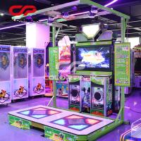 China Coin Operated Pump It Up Dance Machine Arcade Game for Adults CE Certified 70x125x213cm for sale