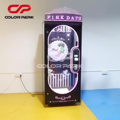 China Colorful Park Pink Date Cut Prize Machine Coin Operate Gift Vending Arcade Game Machine for sale