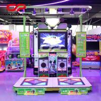 China Coin Operated Pump It Up Dance Machine Arcade Game for Adults CE Certified 70x125x213cm for sale