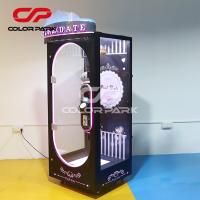 China Colorful Park Pink Date Cut Prize Machine Coin Operate Gift Vending Arcade Game Machine for sale