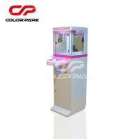 China Custom Small Plush Toys Mini Claw Machine 70x125x213cm Coin Operated Game for Kids for sale