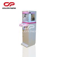 China Custom Small Plush Toys Mini Claw Machine 70x125x213cm Coin Operated Game for Kids for sale