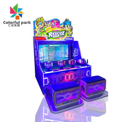 China 3D Shooting Game Machine 4 Player Ticket Redemption Arcade Game 90x80x200cm CE Certified for sale