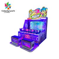 China 3D Shooting Game Machine 4 Player Ticket Redemption Arcade Game 90x80x200cm CE Certified for sale