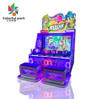 China 3D Shooting Game Machine 4 Player Ticket Redemption Arcade Game 90x80x200cm CE Certified for sale