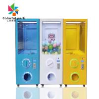 China Coin Operated Gashapon Machine 2600mm Arcade Kiddie Ride with LED Lighting CE Certified for sale