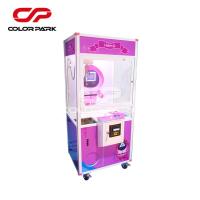 China Coin Operated Toy Claw Machine 80x90x205cm with LED Lighting CE Certified for sale