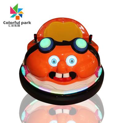 China Coin Operated Bumper Car Amusement Ride 48V LED Park Game Machine 120KGS for sale
