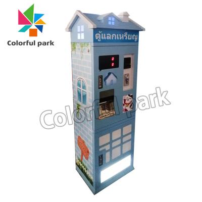 China Customized Bill to Coin Arcade Game Machine 70x125x213cm EU Plug Outdoor for sale